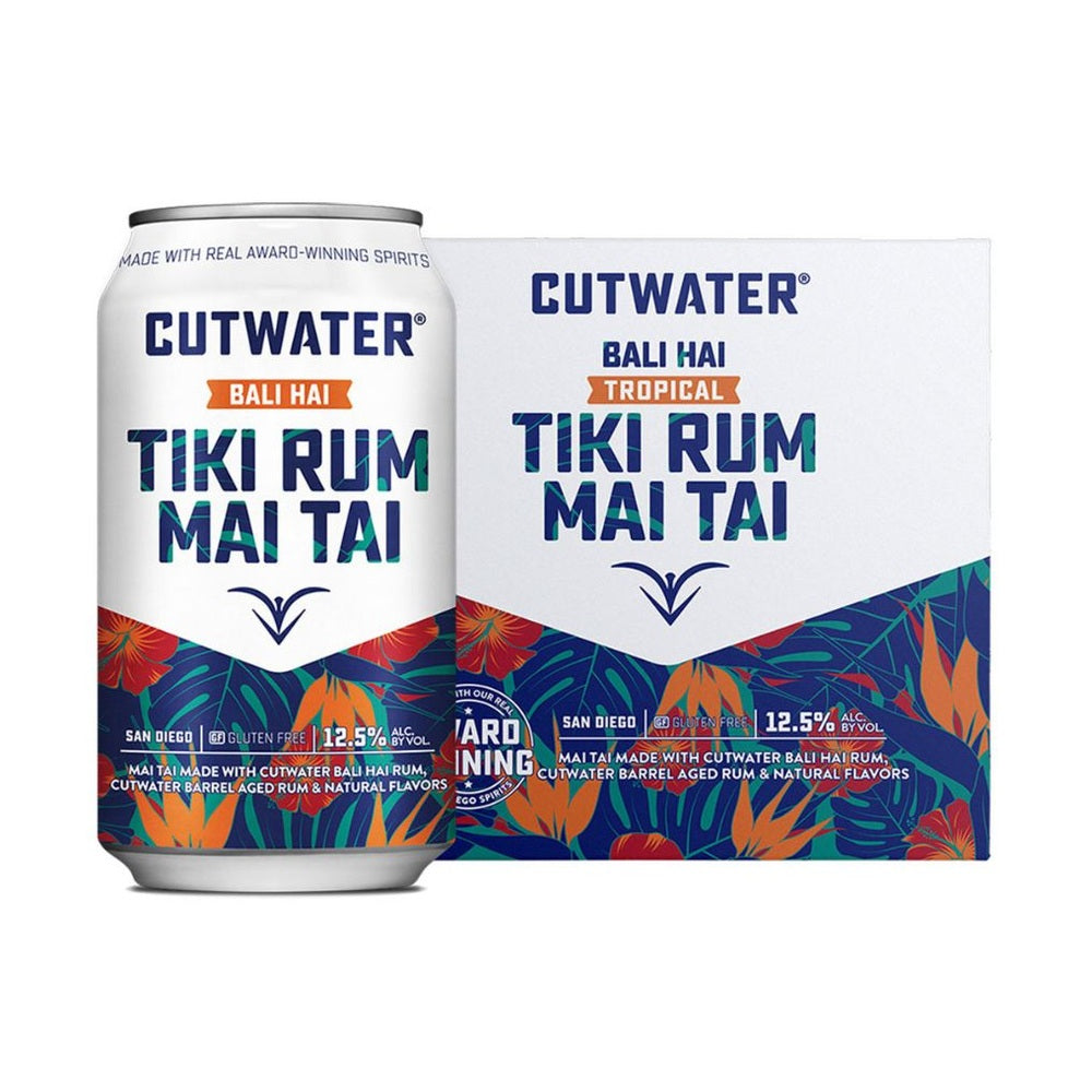 Cutwater - Tiki Rum Mai Tai Ready to Serve Cocktail (4 Pack) — TIPXY