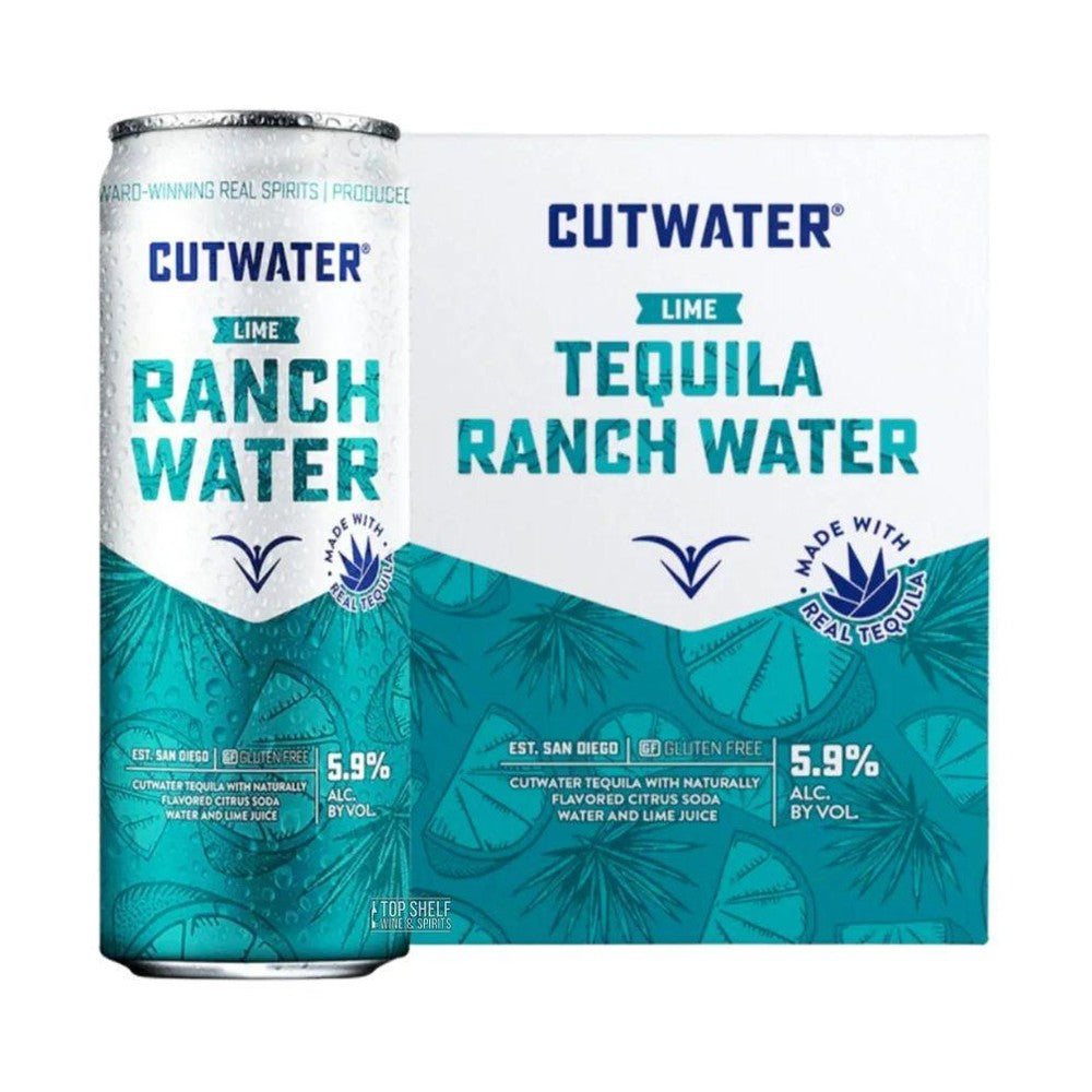 Cutwater - Lime Ranch Water Ready to Drink Cocktail (4 Pack Cans) — TIPXY
