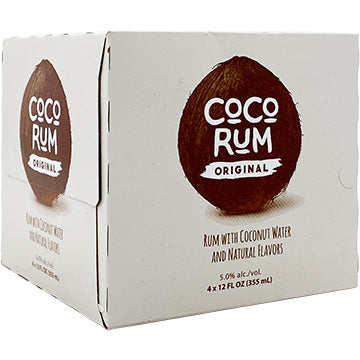 Coco Rum - Original Rum with Coconut Water (4 Pack) | TIPXY
