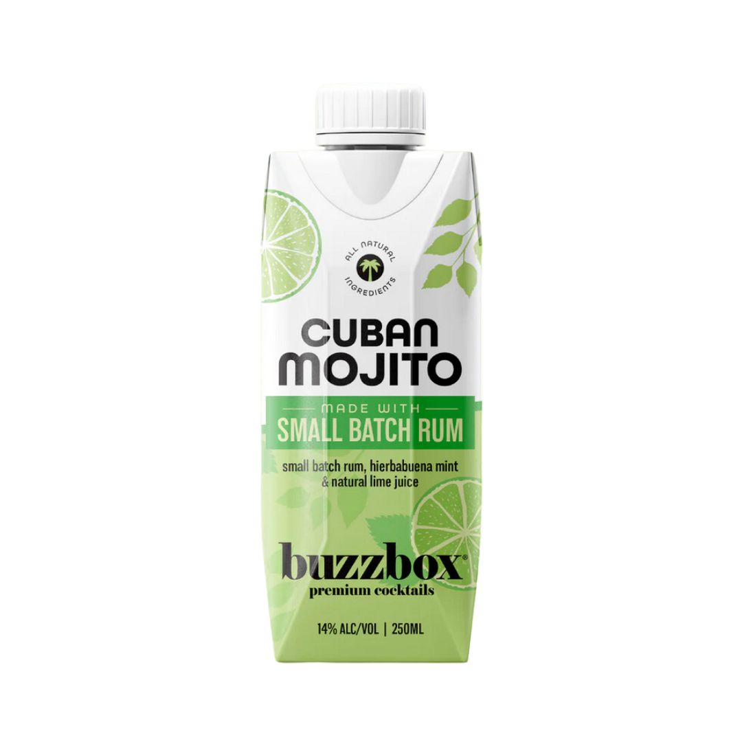 Buzzbox - Cuban Mojito Ready to Serve Premium Cocktail — TIPXY