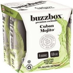 Buzzbox Premium Cocktails Cuban Mojito (4pk) — TIPXY