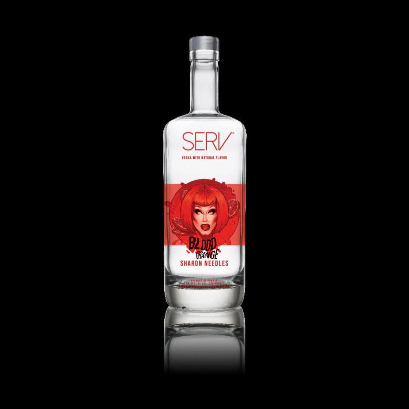 SERV Vodka With Natural Flavor - Blood Orange Sharon Needles — TIPXY