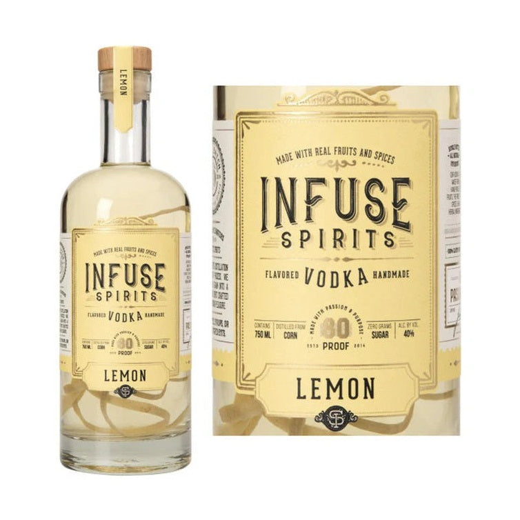 Infuse Spirits - Lemon Vodka Batch — TIPXY