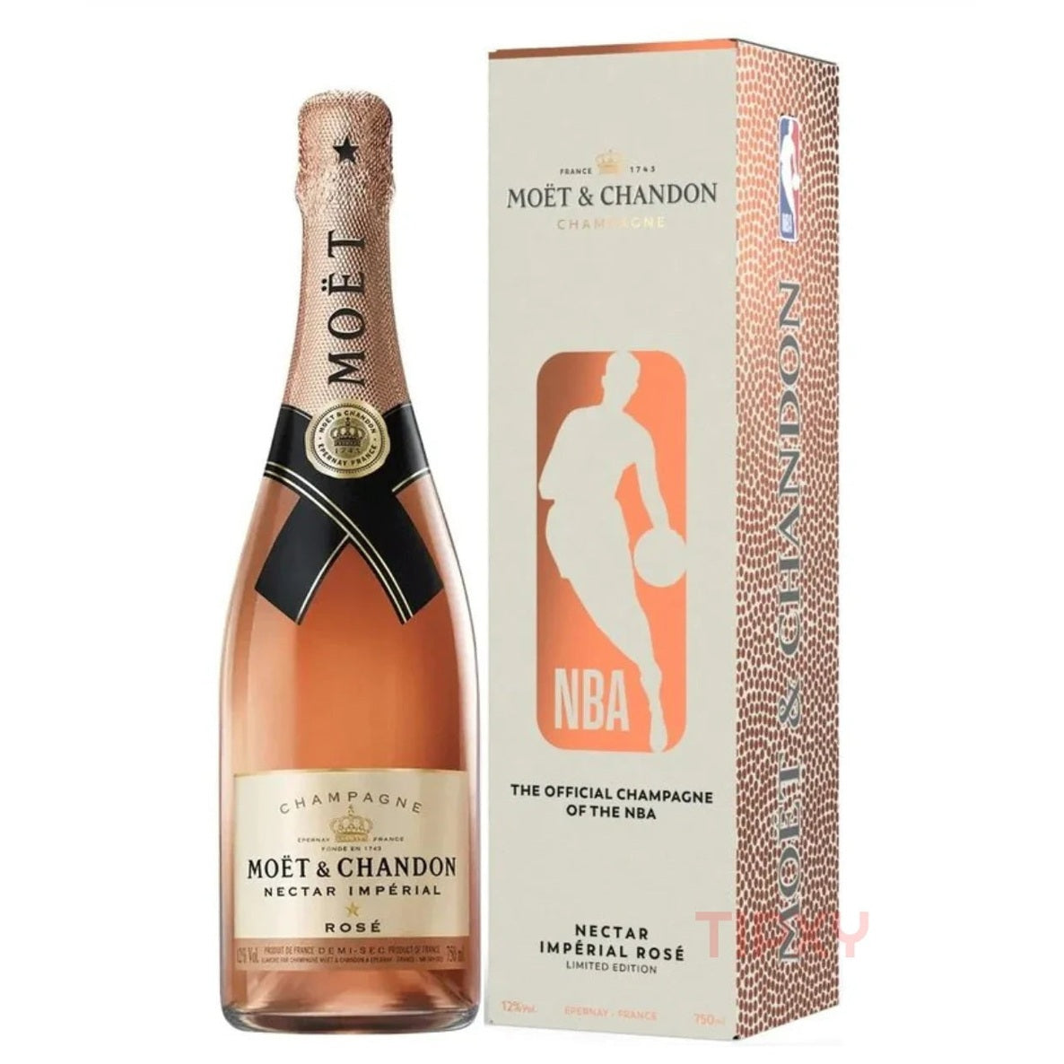 Moet & Chandon Champagne - Nectar Imperial Rose Just Don NBA — TIPXY