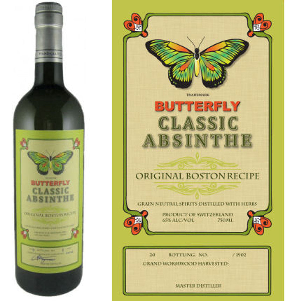 Butterfly Absinthe - Classic Absinthe | TIPXY