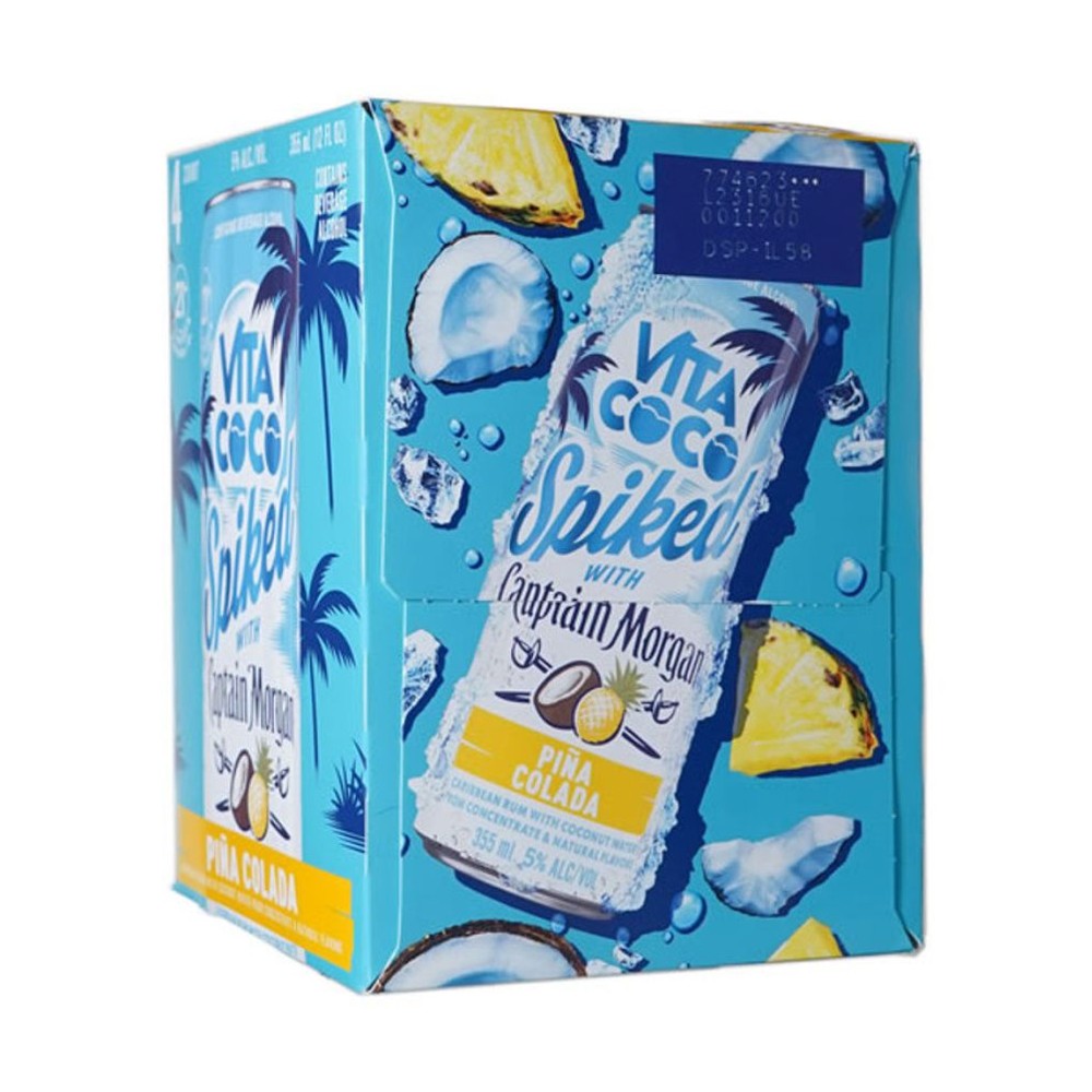 Captain Morgan - Vita Coco Spiked With Captain Morgan Pina Colada Read ...