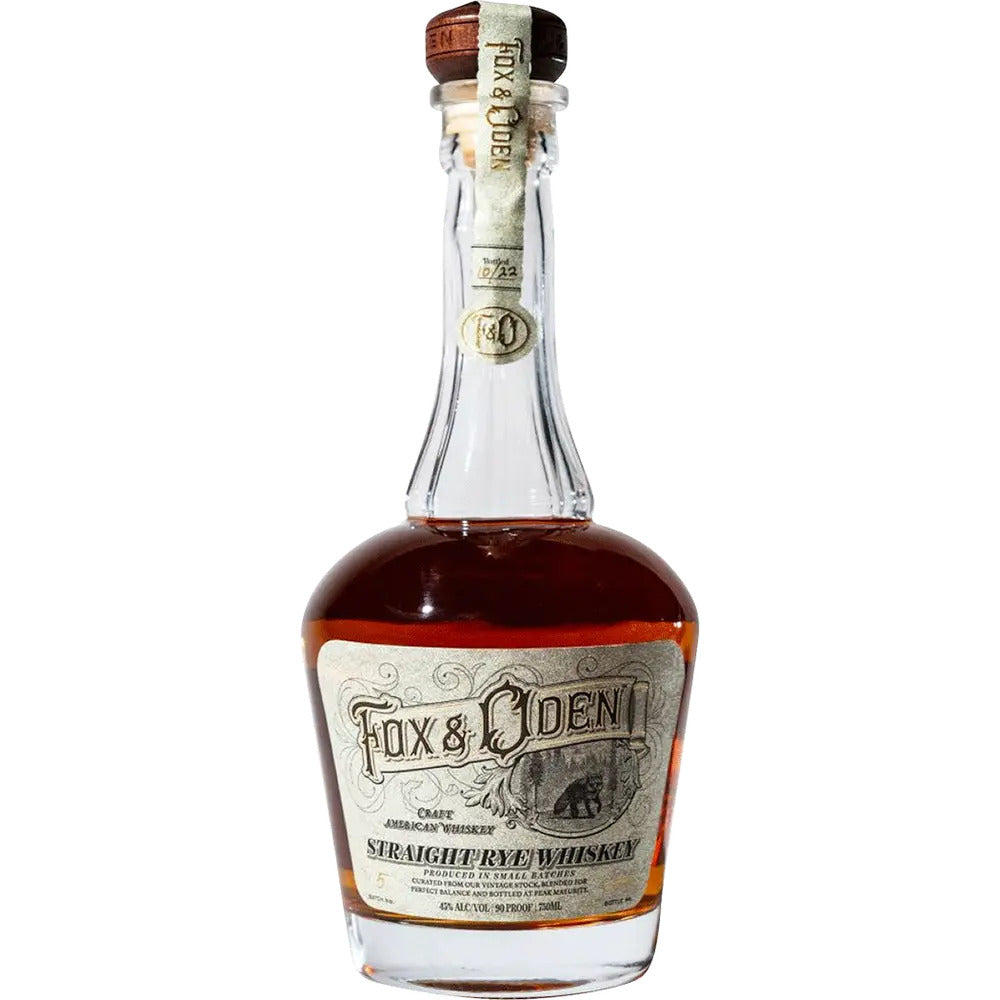 Fox & Oden - Straight Rye Whiskey