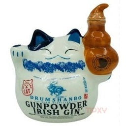 Drumshanbo - Ceramic Cat Gun Powder Irish Gin | TIPXY