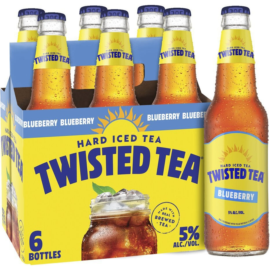 Twisted Tea - Blueberry Hard Iced Tea (6 Pack)